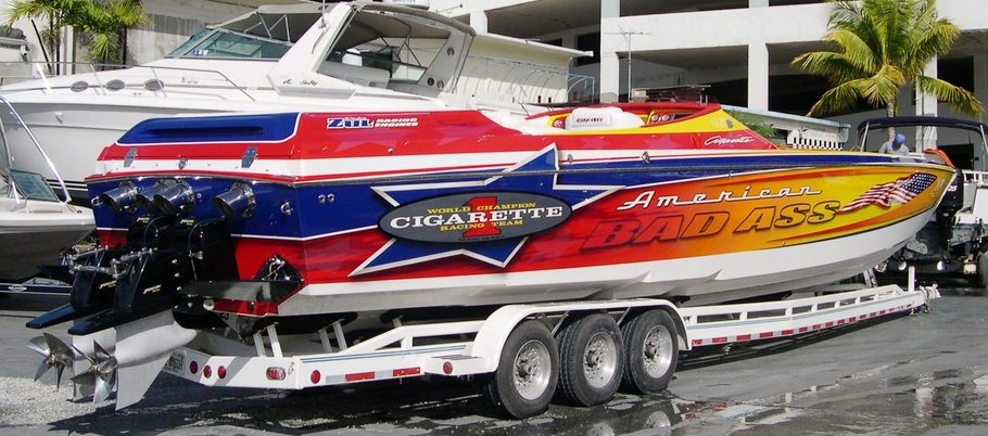 Lip-Ship Performance -- Cigarette Racing Team